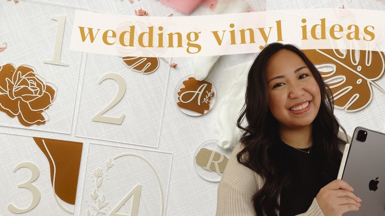 DIY Wedding Vinyl together with your Cricut + quick procreate tutorial ...