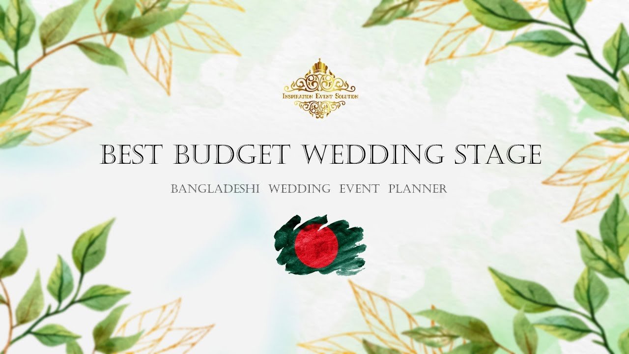 Low Budget Best Wedding Reception Stage. Best Budget Stage Decoration ...