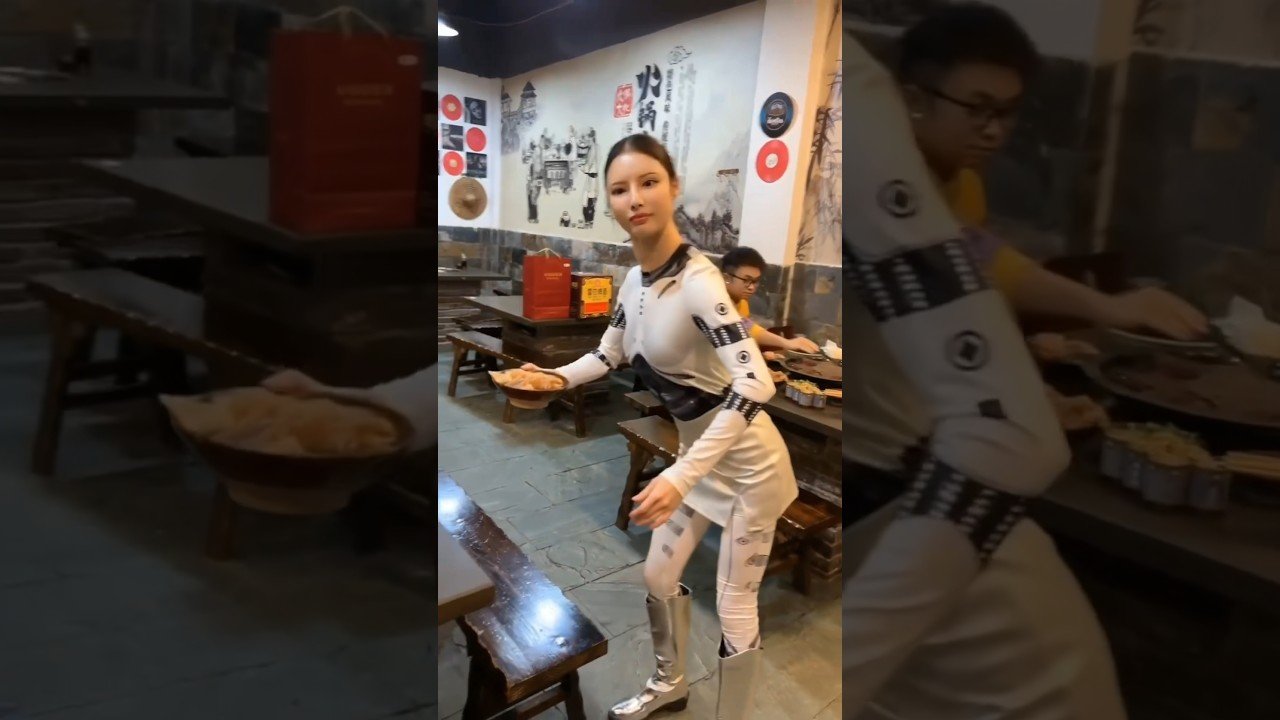 A Realistic Chinese Robot Waiter Enhances Dining Experience in a ...