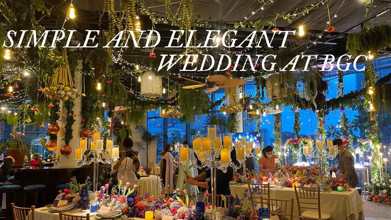 INTIMATE WEDDING @ MANILA HOUSE BGC - Wedding Plan 360