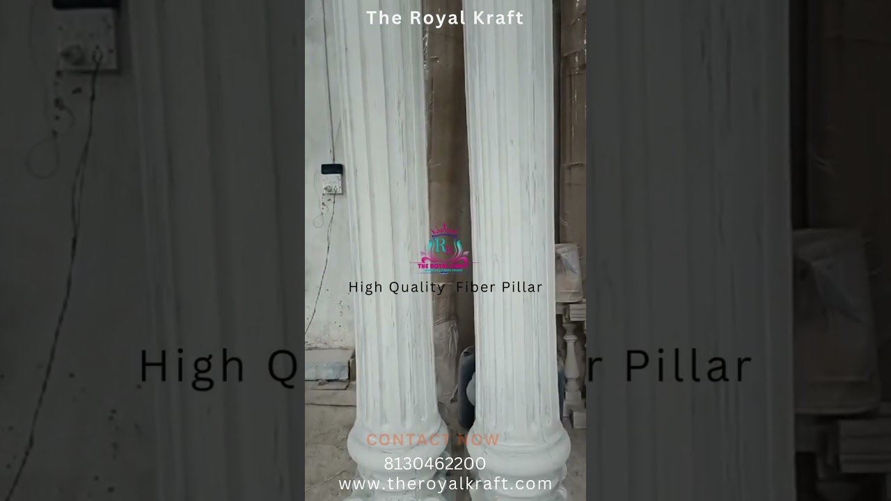 Execution of High - Quality Fiber Pillars design by The Royal Kraft ...