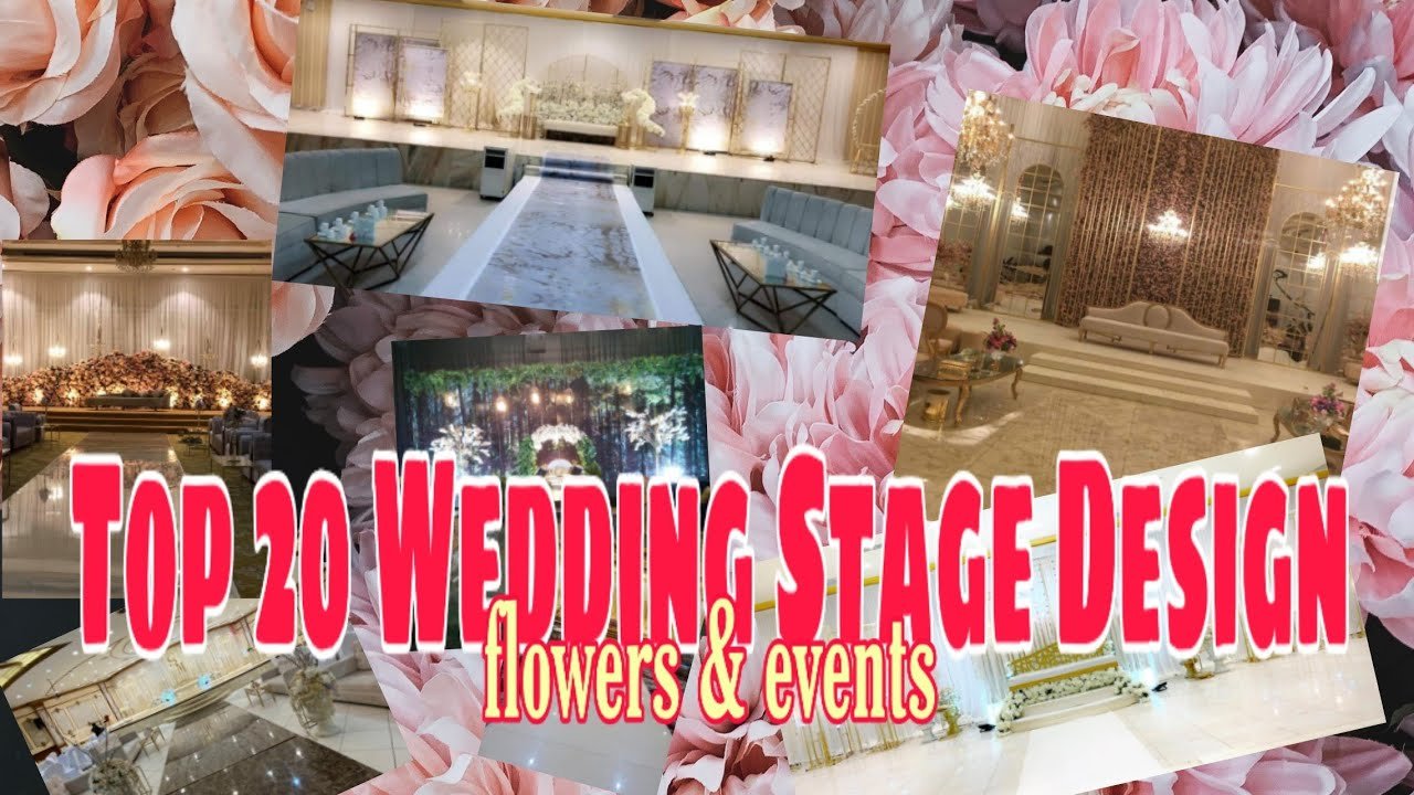 Top 20 Wedding Stage Design - Wedding Plan 360