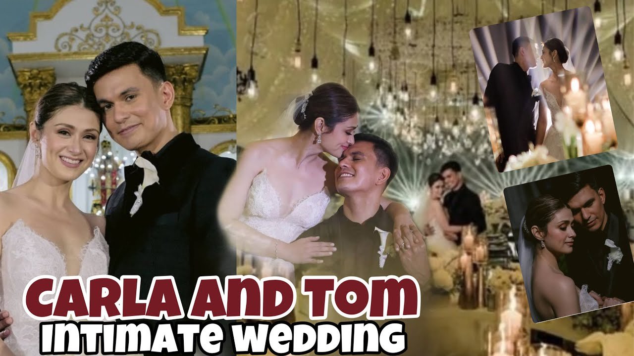 CARLA ABELLANA AND TOM RODRIGUEZ INTIMATE WEDDING ️ WEDDING RECEPTION ...