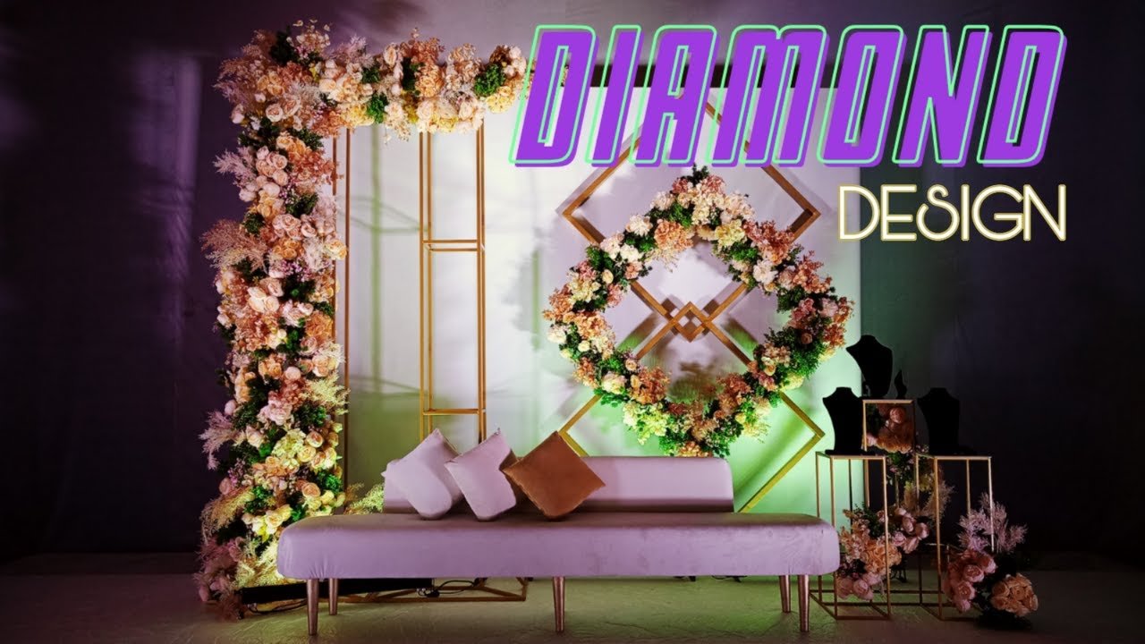 Diamonds - Easy Wedding Stage Design - Wedding Plan 360