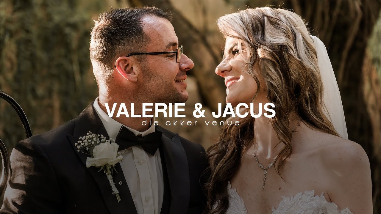 Valerie & Jacus' intimate wedding video at Die Akker wedding venue ...